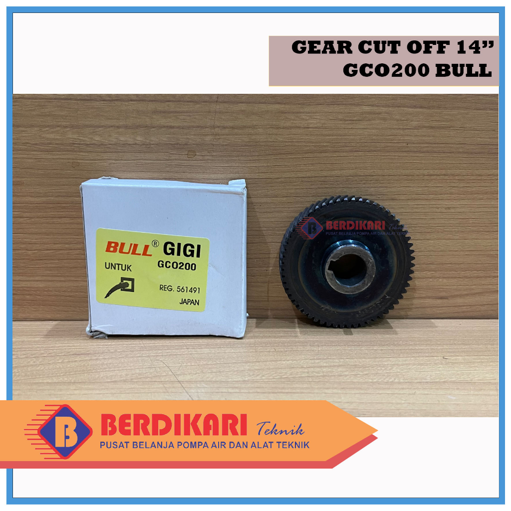 Jual BULL HELICAL GEAR GIGI GCO200 MESIN POTONG BESI BOSCH GCO 200 ...