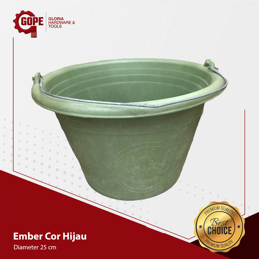 Jual Ember Cor Bangunan Hijau Kecil | Shopee Indonesia