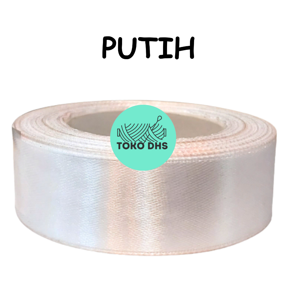 Jual Pita Satin 1 inch (2,5 CM) / Pita Satin 1" 2,5cm | Shopee Indonesia