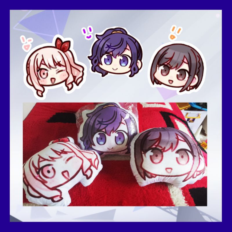 Jual [FANMERCH] Boneka Chibi Kepala Project Sekai Nightcord at 25 ...