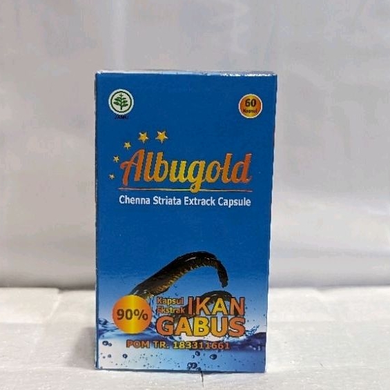 Jual Ekstrak Ikan Gabus Albugold Premium 60 Kapsul | Shopee Indonesia