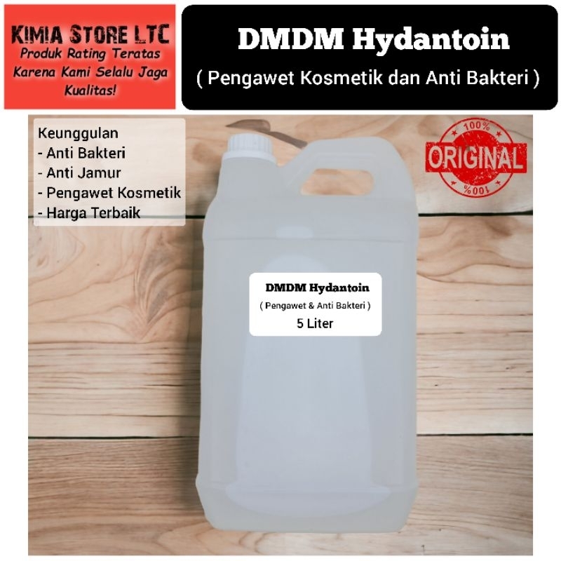 Jual DMDM HYDANTOIN 5 Liter ( Pengawet Kosmetik & Anti Bacterial ) | Shopee Indonesia