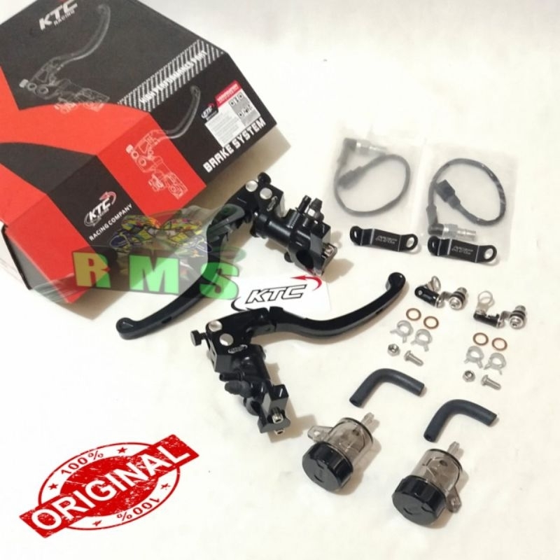 Jual NEW Master rem KTC RACING Cylender Up 110 V2 / Up 105 Master rem Set kanan kiri Motor Sport ...