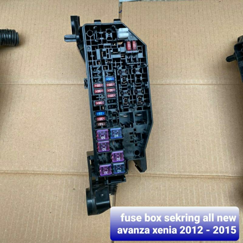 Jual fuse box sekring mobil all new avanza xenia 2012 - 2015 original ...