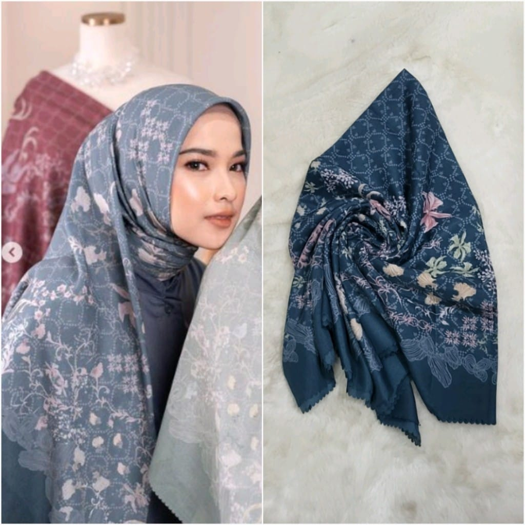 Jual Voal Motif Premium / Hijab Segi Empat Voal Motif Premium Lasercut ...