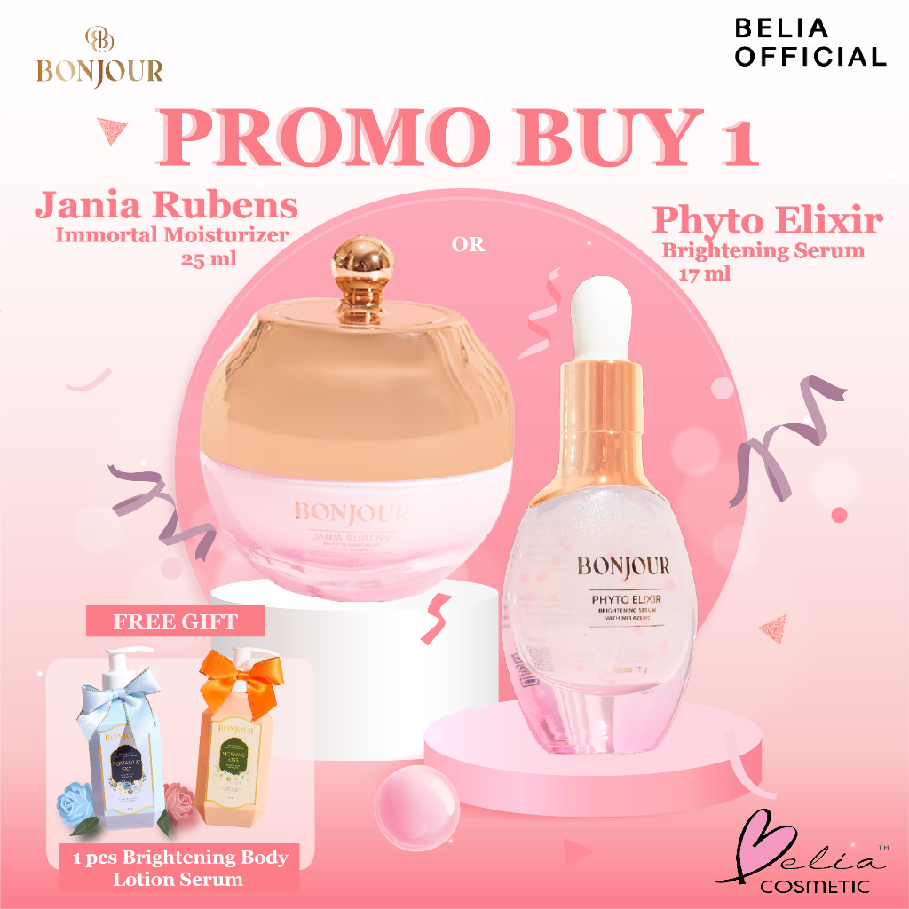 Jual BELIA BONJOUR Beauty Jania Rubens Immortal Moisturizer with 6X ...