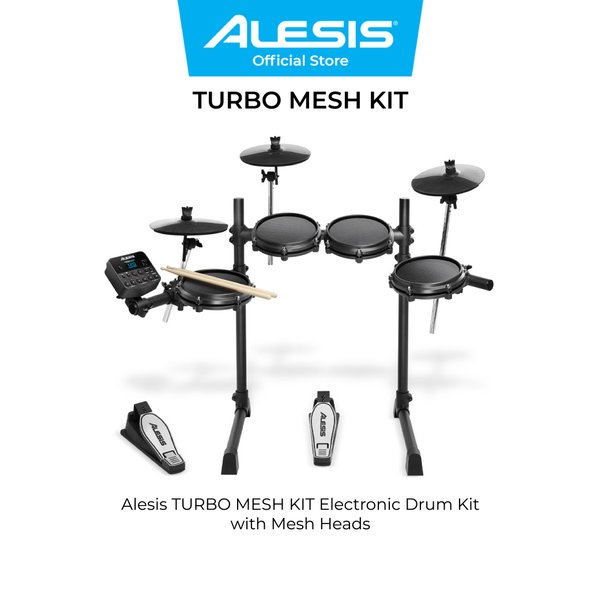 Jual Alesis TURBO MESH KIT Electric Drum Set | Drum Elektrik | Shopee ...