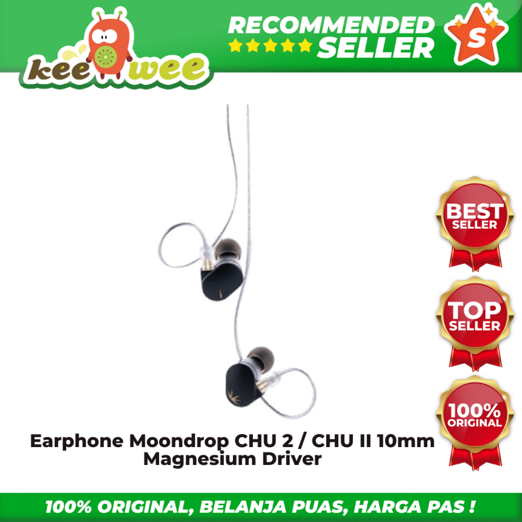 Jual Earphone Moondrop CHU 2 / CHU II 10mm Magnesium Driver | Shopee ...