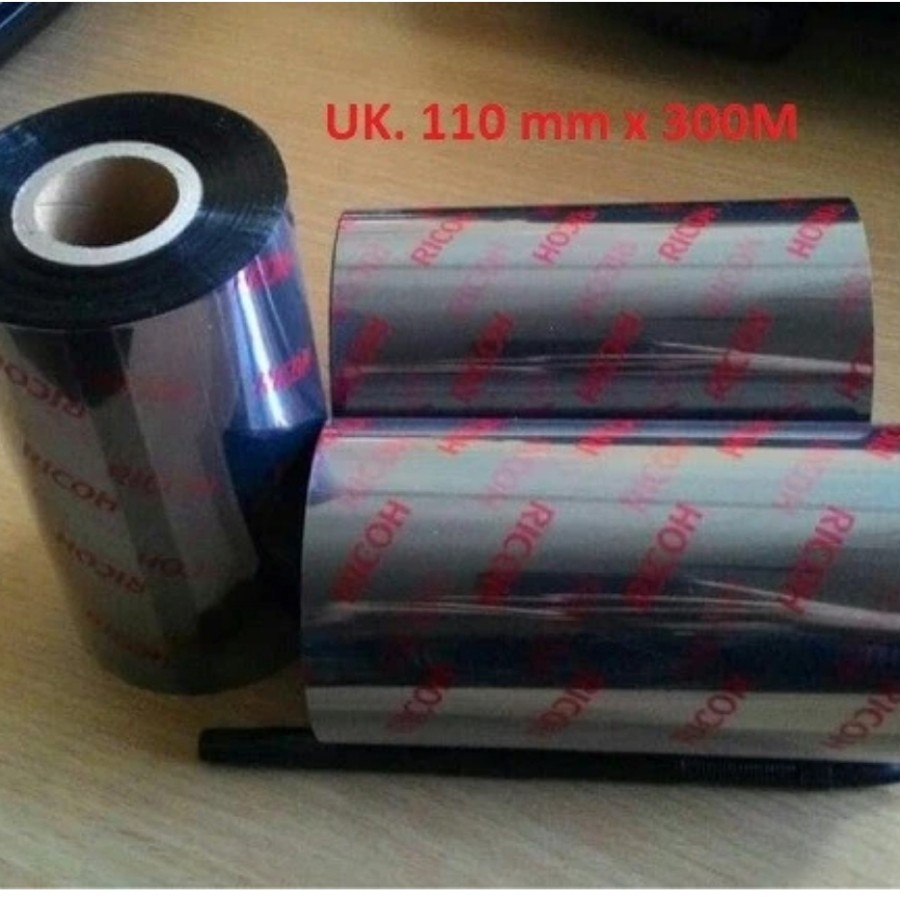 Jual Ribon 110mmX300m,WaxResin RICOH | Shopee Indonesia