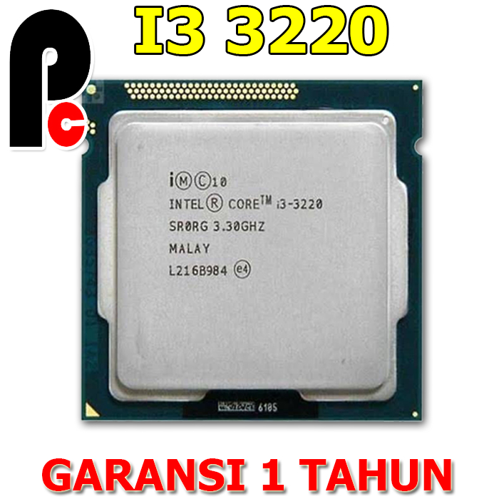Jual Processor Intel Core i3 3220 3.30GHz Soket 1155 | Shopee Indonesia