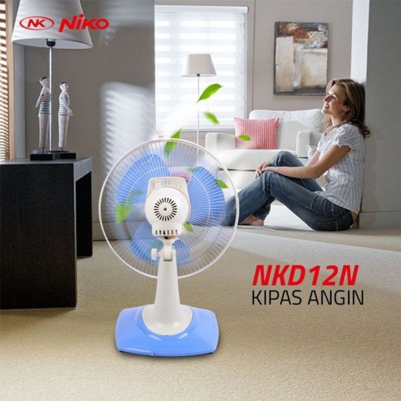 Jual KIPAS ANGIN NIKO MEJA DUDUK Niko 12 9 INCH DINDING DESK FAN MURAH ...