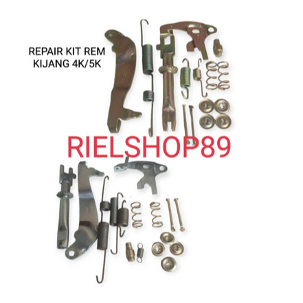 Jual Repair Kit Rem Belakang Lever Kit Kijang Grand / Kijang Super 5K ...