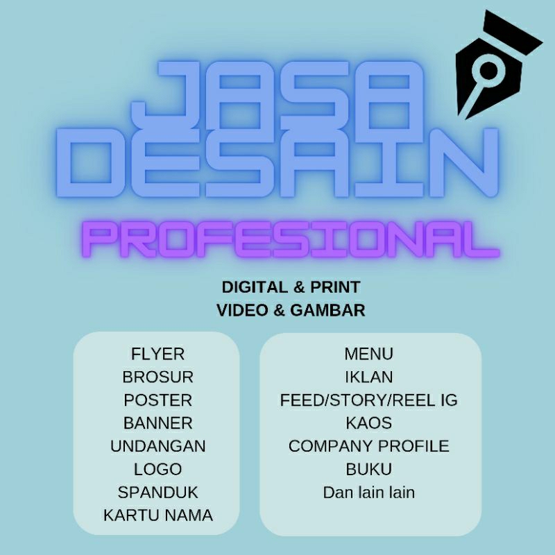 Jual Jasa Design Brosur, Flyer, Banner, Poster, Undangan dll | Shopee ...