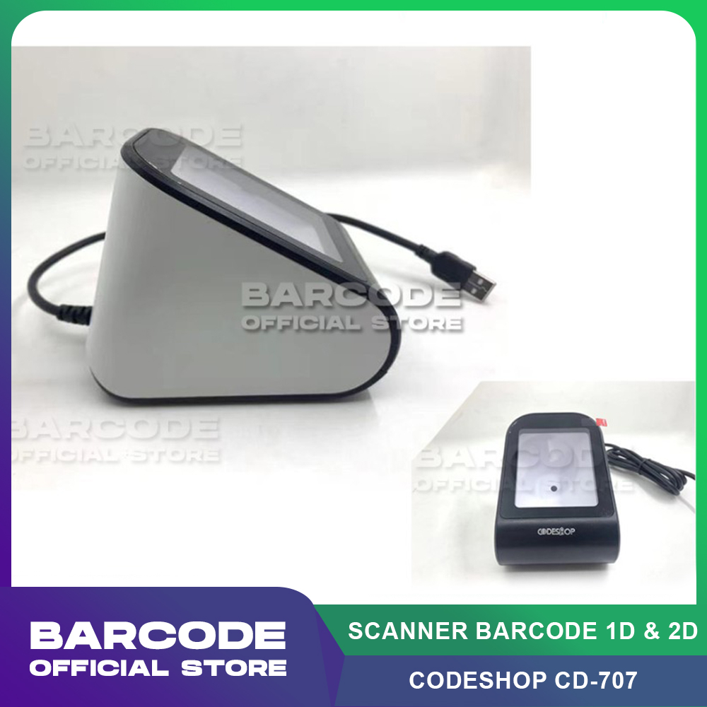 Jual SCANNER BARCODE CODESHOP CD707 SCAN LAYAR HP QR CODE PAYMENT ...