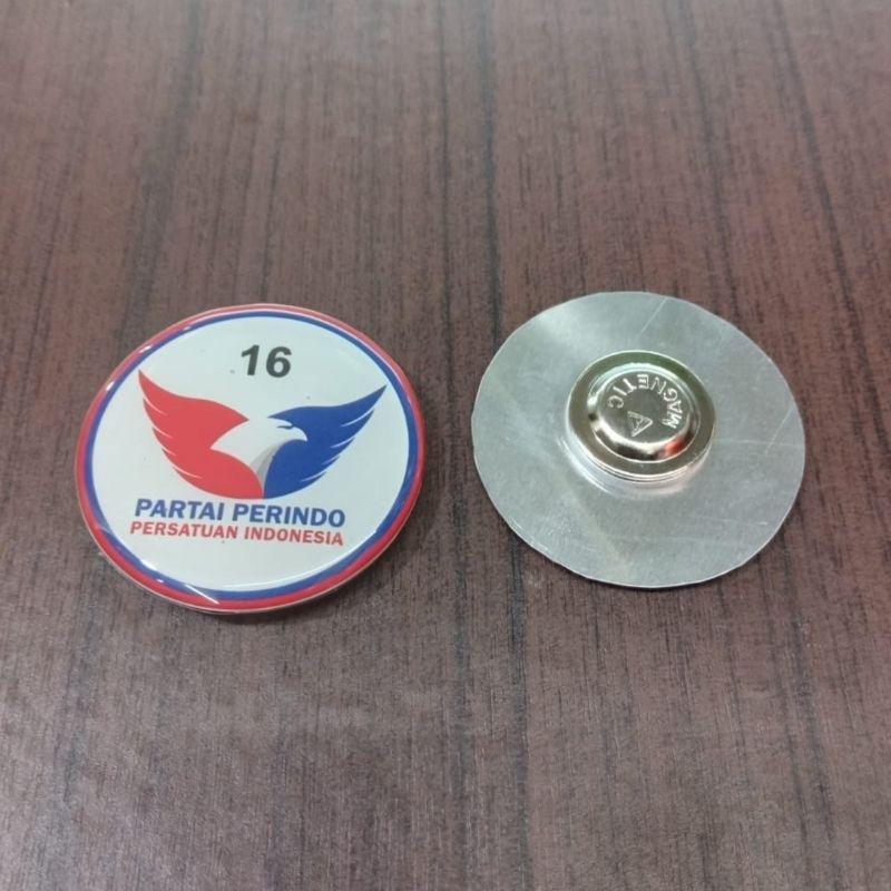 Jual Pin Perindo Magnet (Bulat) | Shopee Indonesia