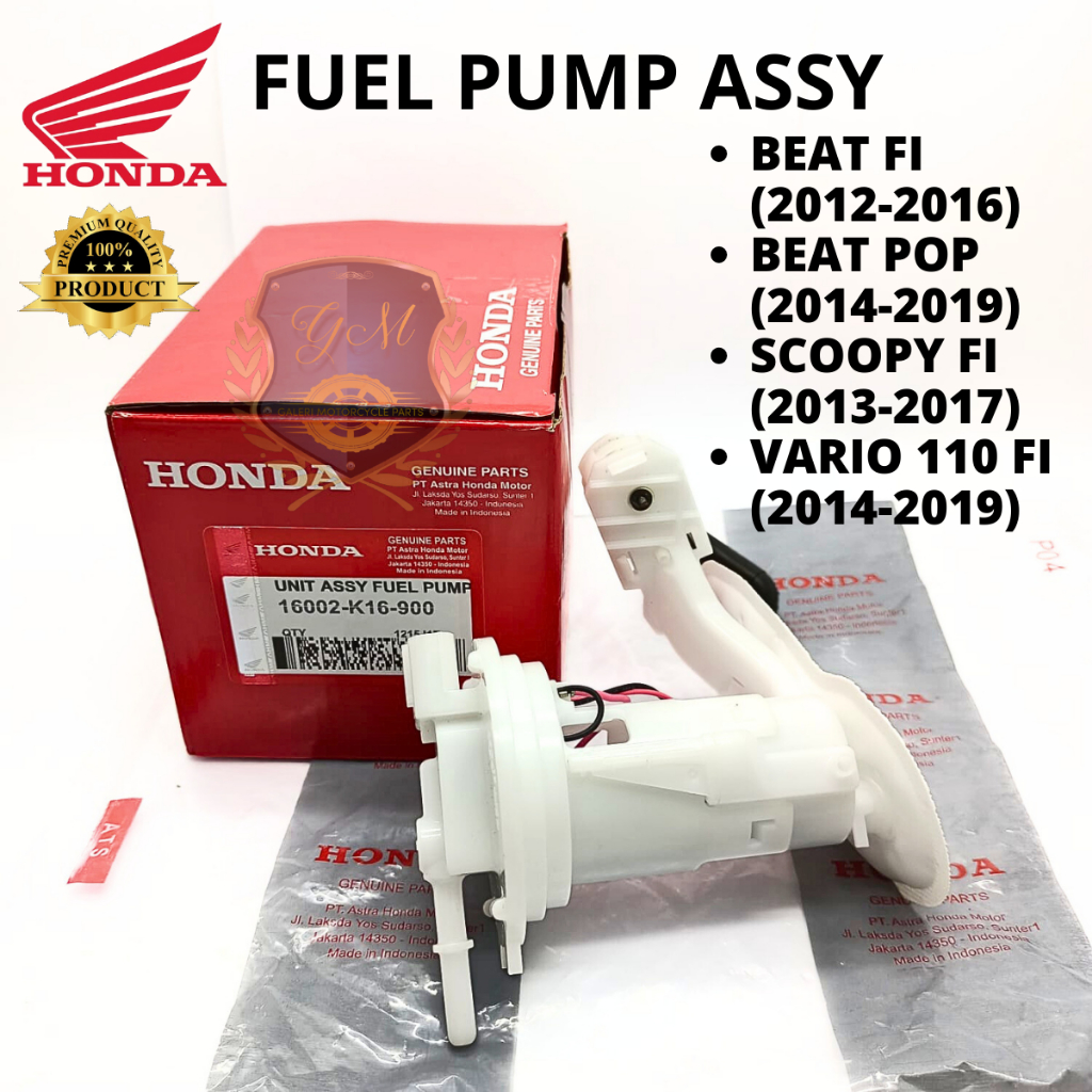 Jual ORIGINAL UNIT FUEL PUMP ASSY KOMPLIT POMPA BENSIN HONDA K16 BEAT ...