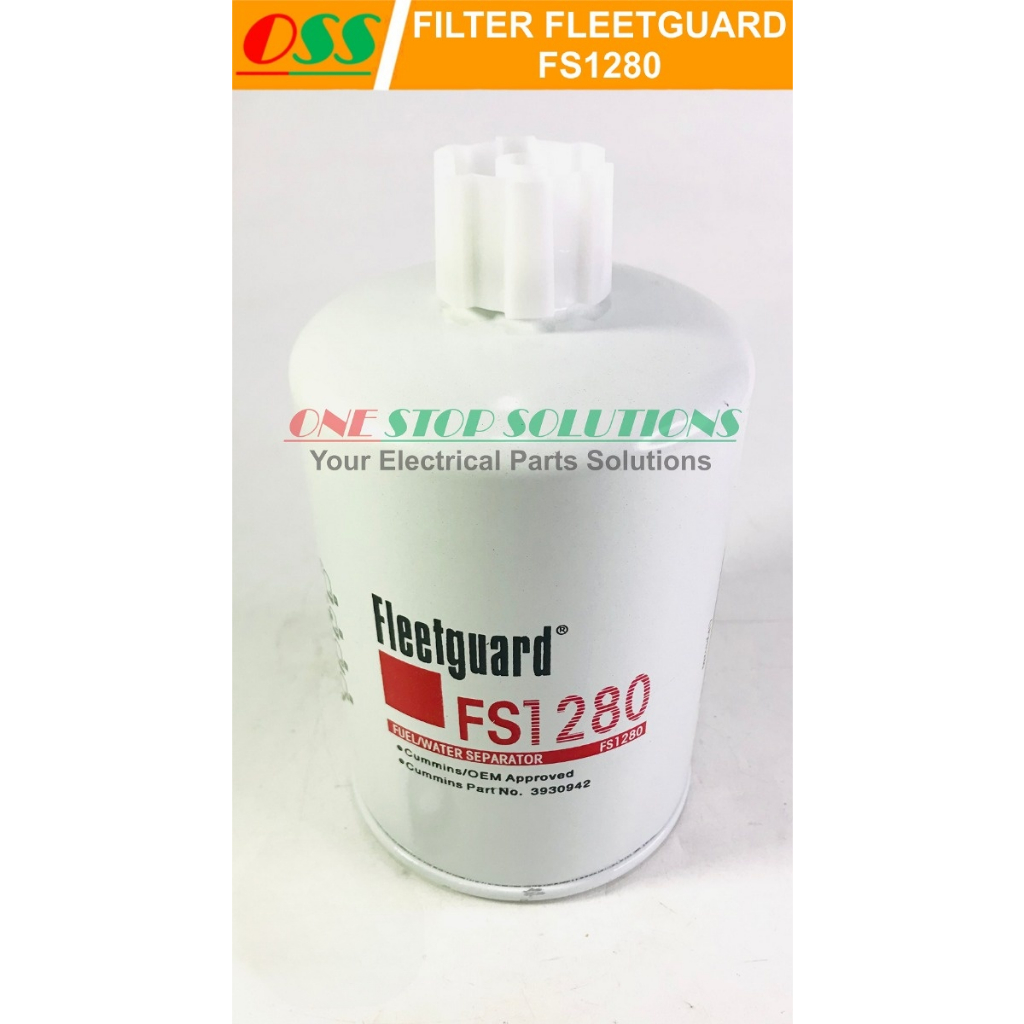 Jual FILTER FLEETGUARD FS1280 UNTUK MESIN ENGINE CUMMINS GENSET ...