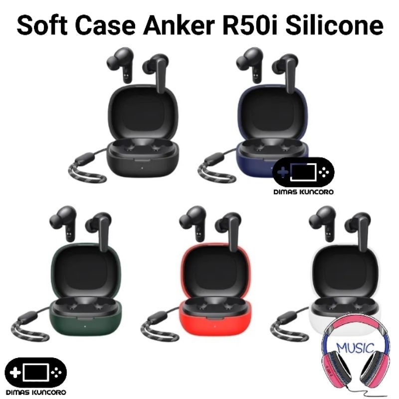 Jual Soft Case Anker R50i silicone silikon soundcore soft bumper cover ...