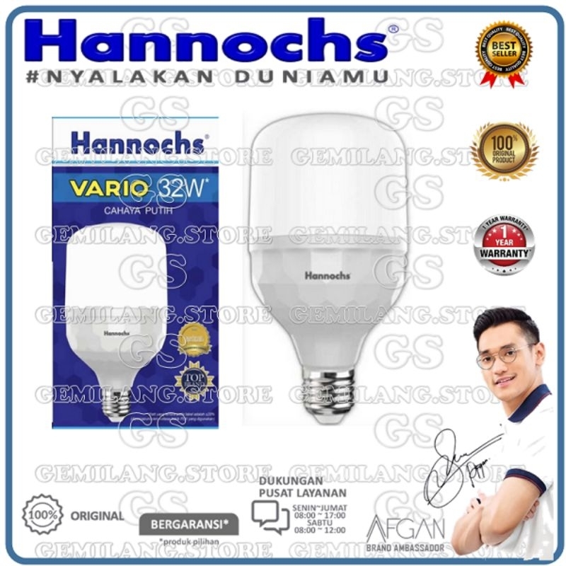 Jual HANNOCHS LAMPU LED VARIO 32W WATT MURAH | Shopee Indonesia