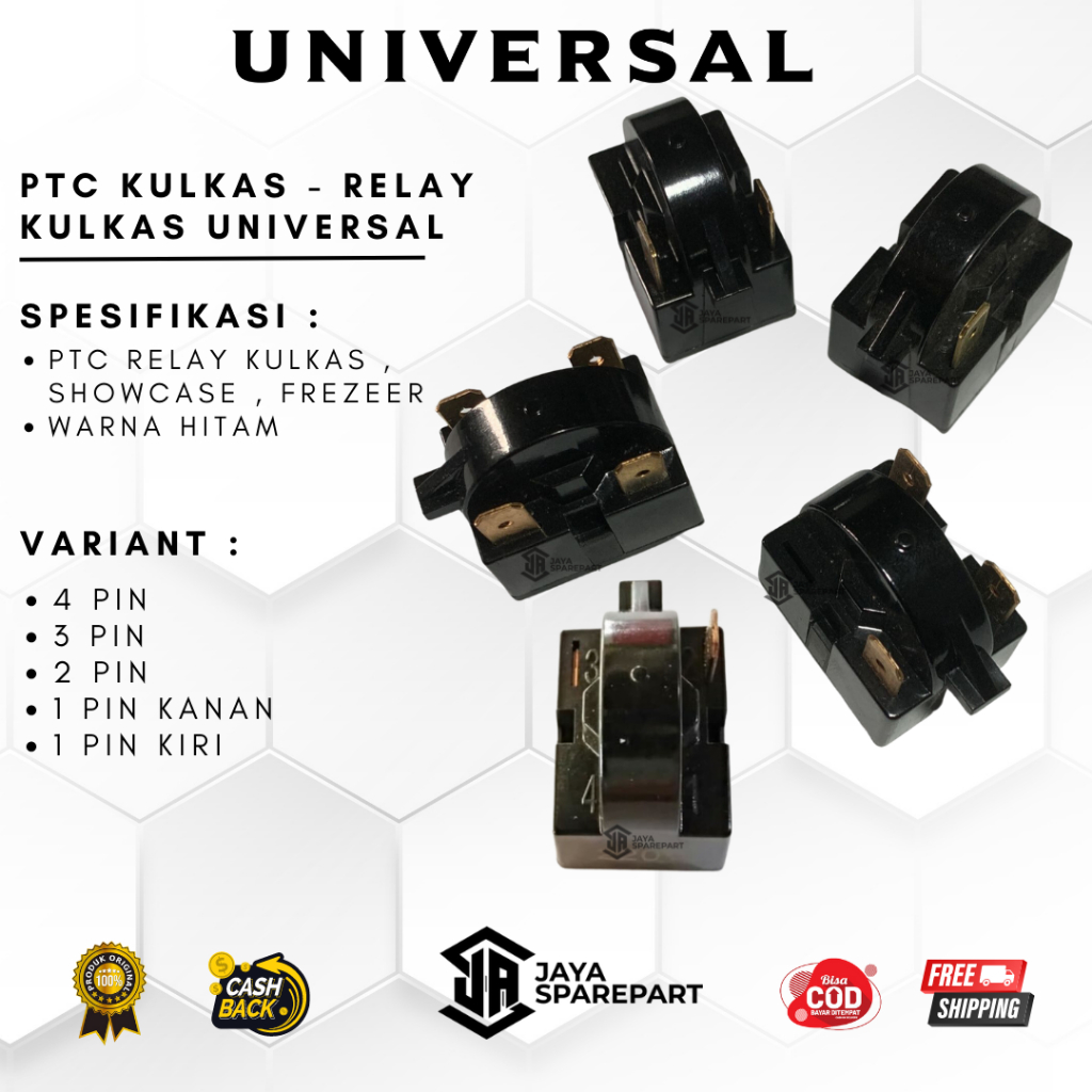 Jual PTC KULKAS - RILAY KULKAS - SPAREPART KULKAS - PTC RILEY - RILAY ...
