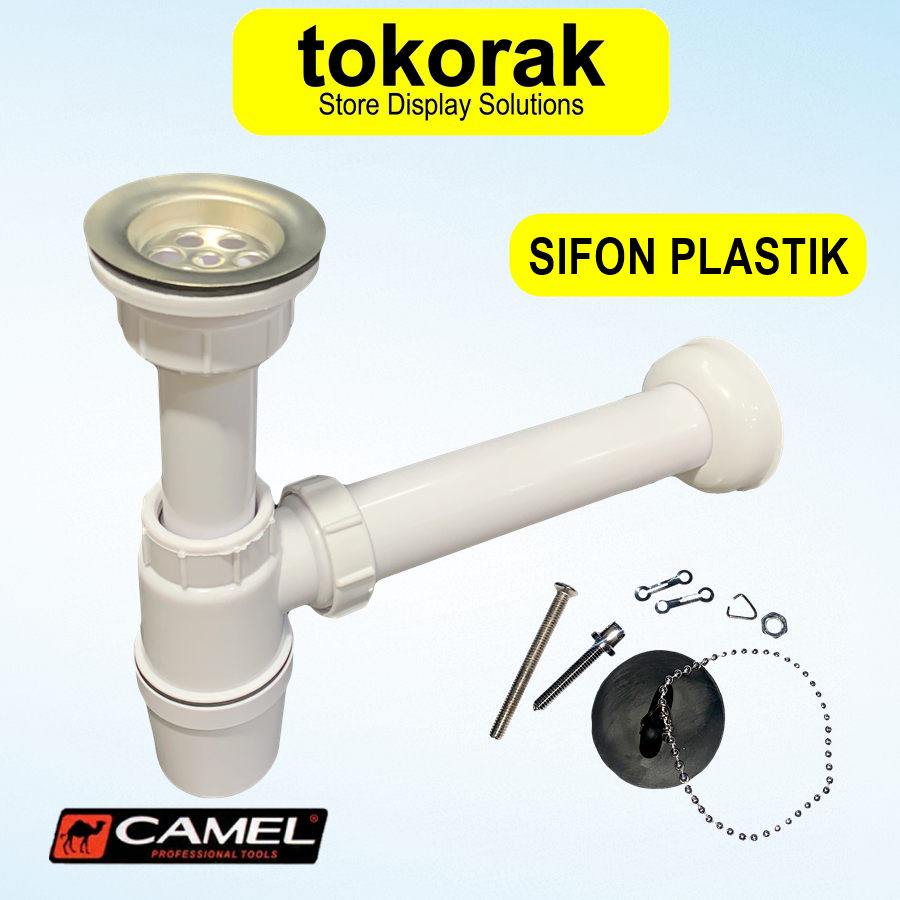 Jual SIFON BOTOL PVC CAMEL AFUR TRAP PEMBUANGAN WASTAFLE SIPHON PLASTIK ...