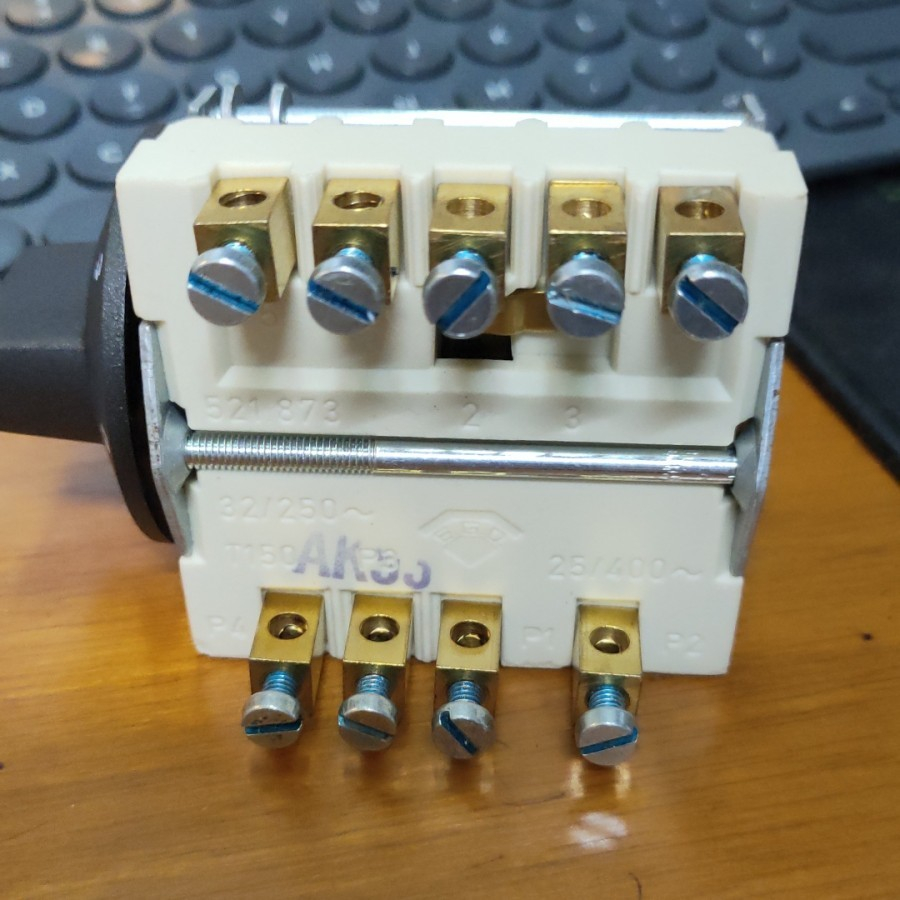 Jual Rotary Selector Switch Sparepart Kompor Hotplate 9 Terminal ...