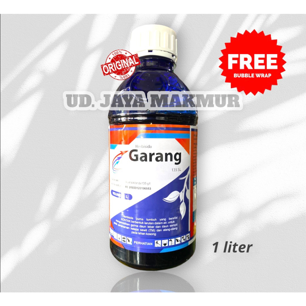 Jual GARANG 1 LITER OBAT RUMPUT LANGSUNG MATI/HERBISIDA GARANG/OBAT ...