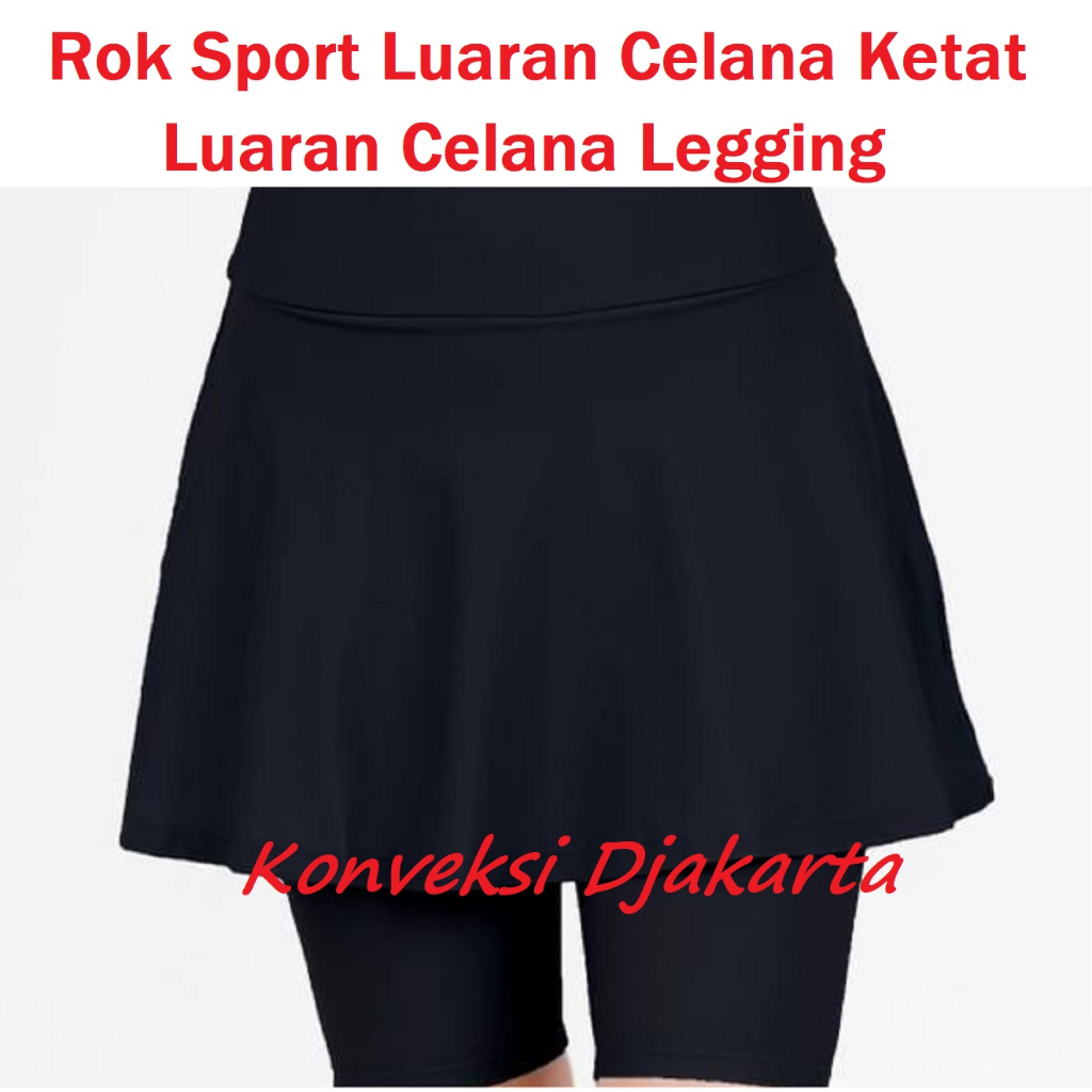 Jual Rok Penutup Legging size JUMBO dan STD untuk Olahraga Bahan ...