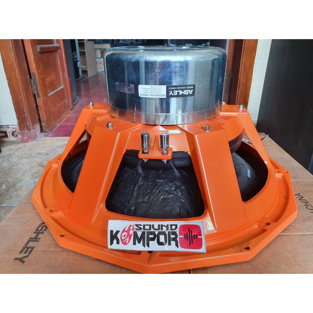 Jual SPEAKER COMPONENT ASHLEY ORANGE 186 Neo Original 18 inch Voice ...