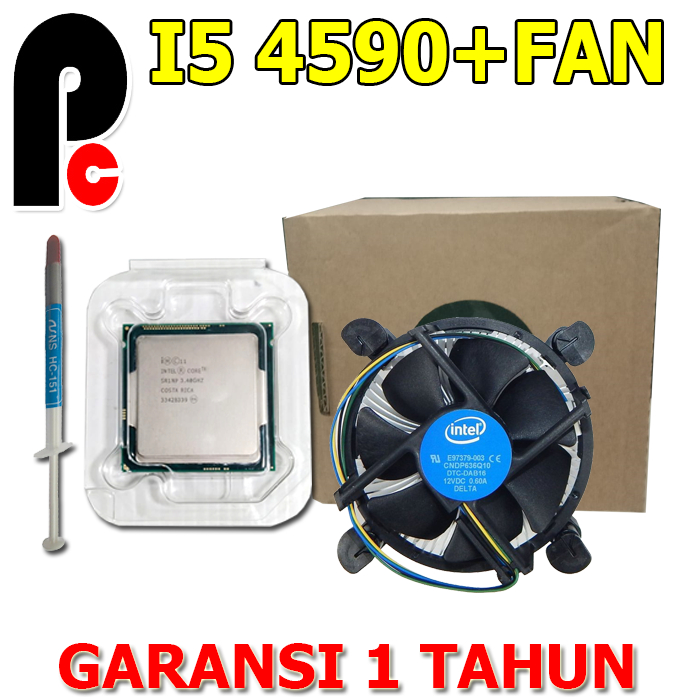 Jual Processor intel core i5 4570 i5 4590 LGA 1150 dan FAN | Shopee ...