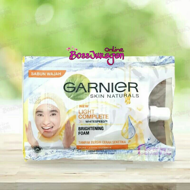 Jual Garnier Sabun Wajah / Light Complete Dan Sakura White | Shopee ...