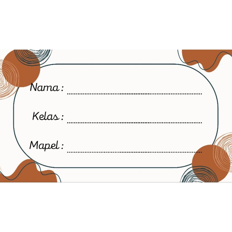 Jual 20 BIJI - Stiker Mapel Aesthetic Karakter Kartun Lucu Elegan ...