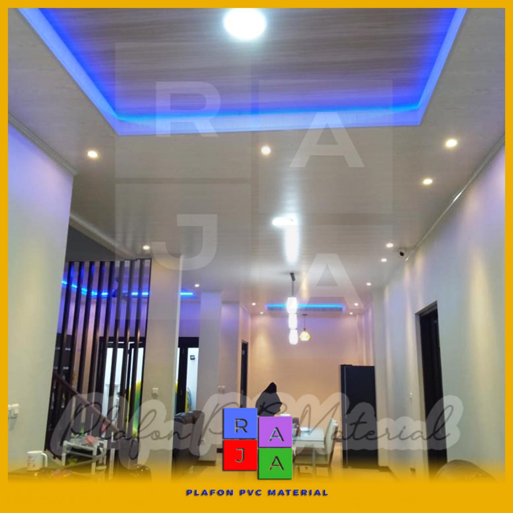 Jual Plafon PVC Elegan Aneka Motif Ukuran 4M atap rumah plafon TACO ...