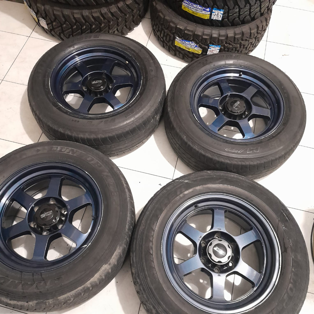 Jual Velg Mobil Bekas Rcing Ssw Ring 18x9 Pcd 6x139,7 et18 Blue Buat ...