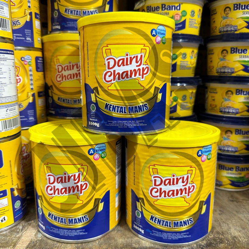 Jual Dairy Champ 1kg / Dairychamp Krimer Susu Kental Manis 1kg | Shopee ...