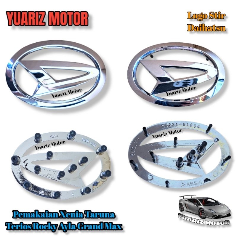 Jual Emblem Logo Stir Daihatsu Original / Logo Emblem Stir Daihatsu ...