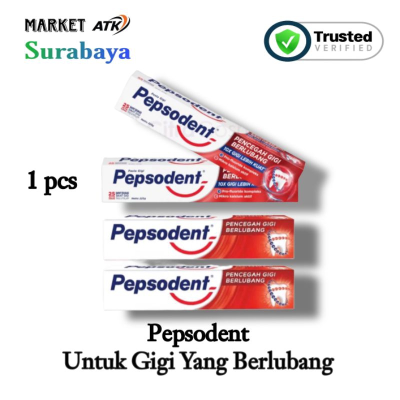 Jual Pepsodent Pasta Gigi Untuk Gigi Yang Berlubang / Sabun Gigi ...