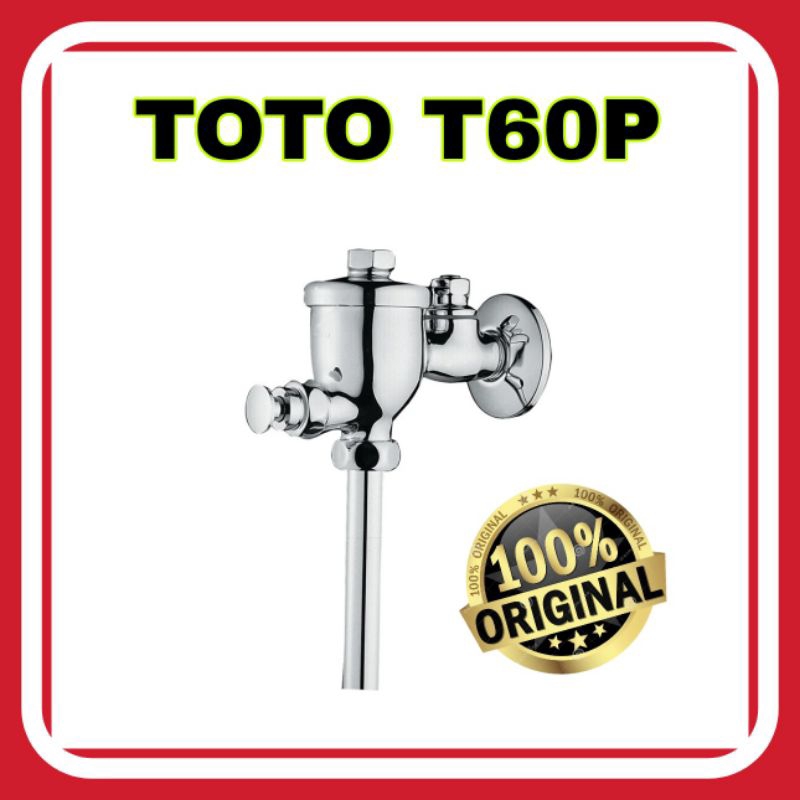 Jual Flush Valve Urinoir Toto T60P Original Alat flush Urinal U57/U57M ...