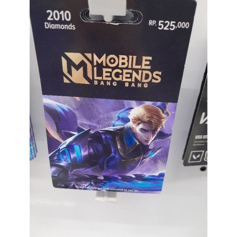 Jual gift card Diamond Mobile Legend senilai 2010 (code) | Shopee Indonesia