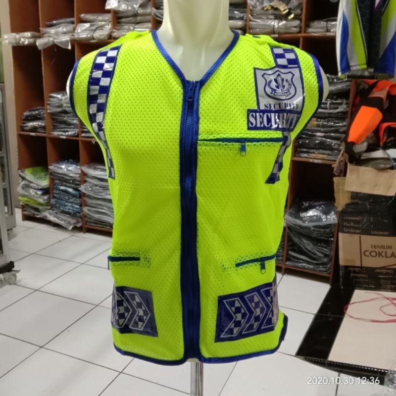 Jual Rompi jaring Security Non Scotlait | Rompi jaring tipis | Rompi ...