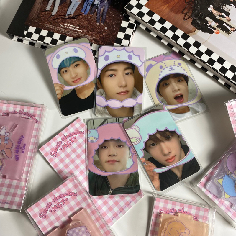 Jual NCT DREAM SANRIO ACRYLIC STAND FULLSET PHOTOCARD PC MARK RENJUN ...