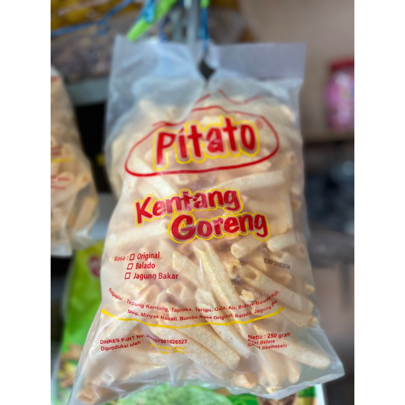 Jual pitato kentang gorengg | Shopee Indonesia