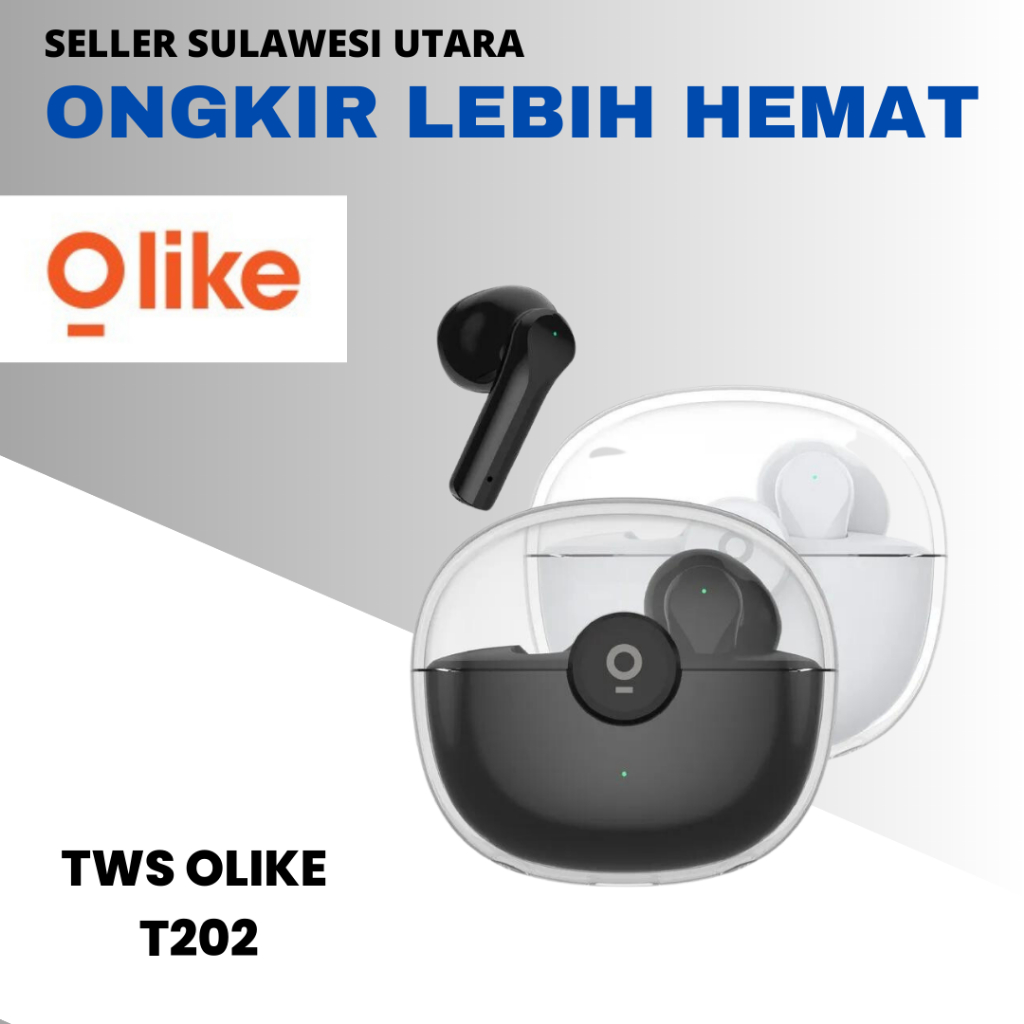 Jual TWS OLIKE T202 5HOURS PLAYTIME BLUETOOTH 5.3 | Shopee Indonesia