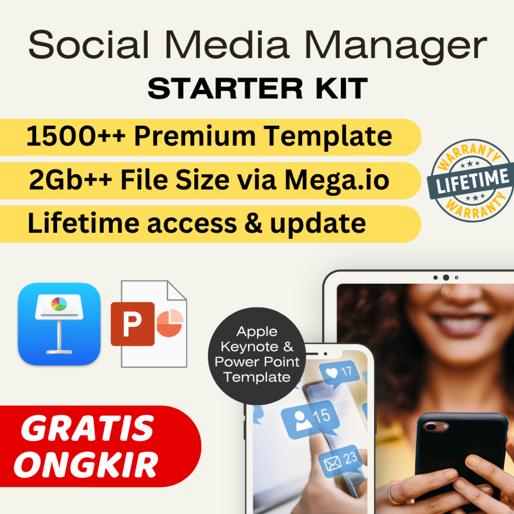 Jual 1500+ Premium Template Social Media Manager Starter Kit (Apple ...