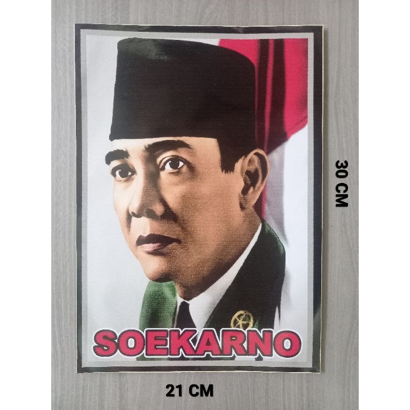 Jual STIKER SOEKARNO VINYL UKURAN BESAR | Shopee Indonesia
