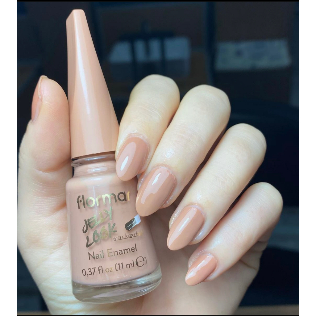 Jual JL31 COFFEE WITH MILK - FLORMAR JELLY LOOK NAIL ENAMEL - NAIL POLISH CAT KUKU HALAL KUAS ...