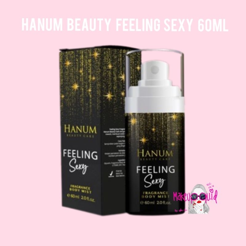 Jual hanum feeling sexy body mist mini size 60ml / Hanum beauty Care ...