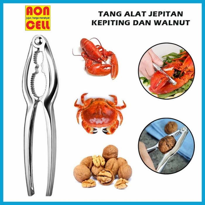 Jual Tang Jepit Kepiting alat Pemecah Cangkang Lobster Alat Penjepit ...