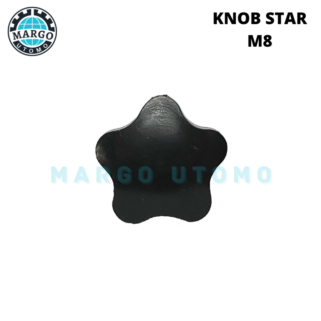 Jual Knob Star Penta M8 Panjang Baut 50 mm Stainless Steel dan Mur ...