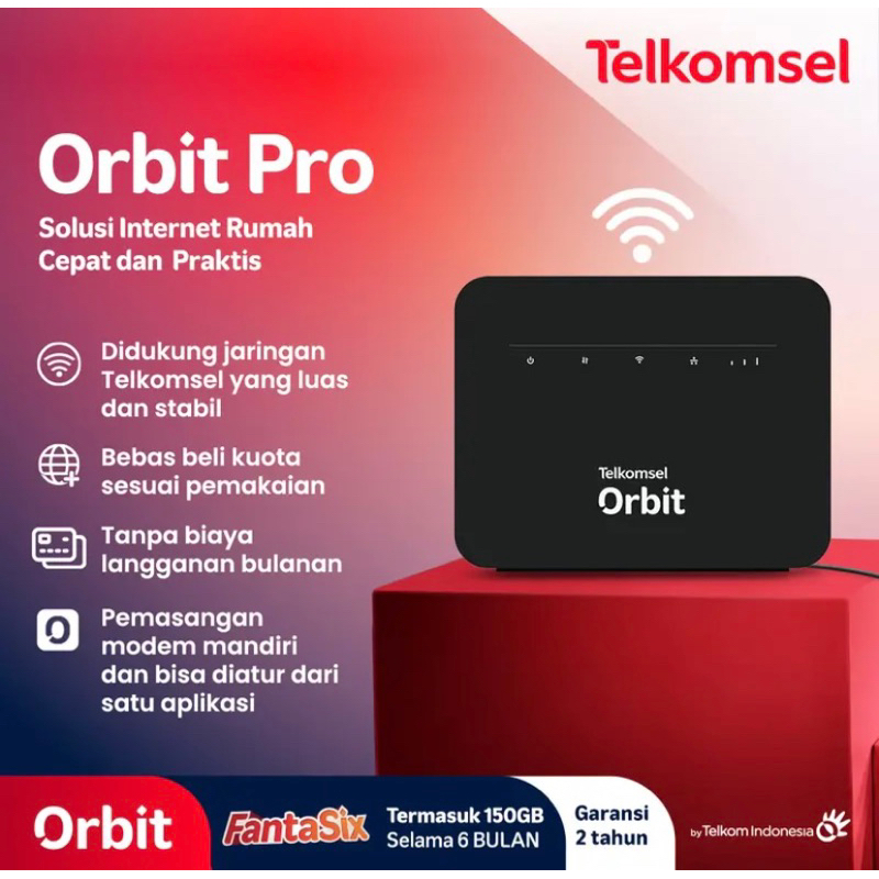 Jual Orbit Pro Telkomsel Modem WiFi 4G High speed | Shopee Indonesia